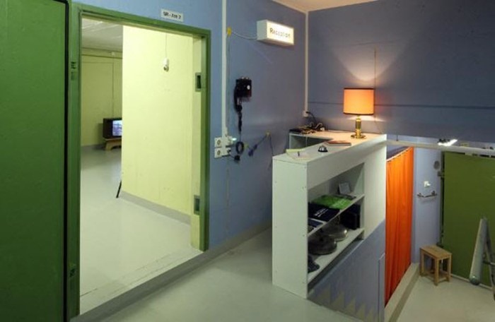 Null Stern Hotel of Switzerland: Bomb Shelter Turned Hotel | Amusing Planet
